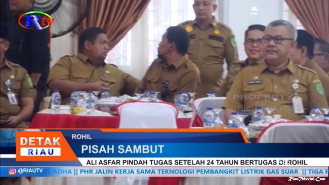 ALI ASFAR PINDAH TUGAS SETELAH 24 TAHUN BERTUGAS DI ROHIL