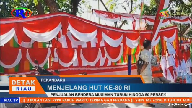 PENJUALAN BENDERA MUSIMAN TURUN HINGGA 50 PERSEN